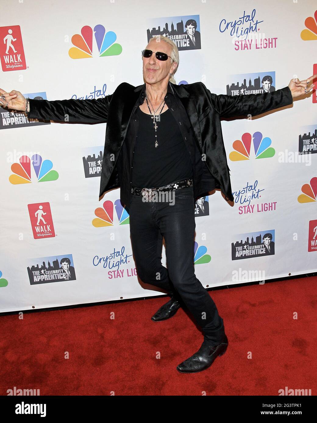 Dee snider finale celebrity apprentice hi-res stock photography and ...