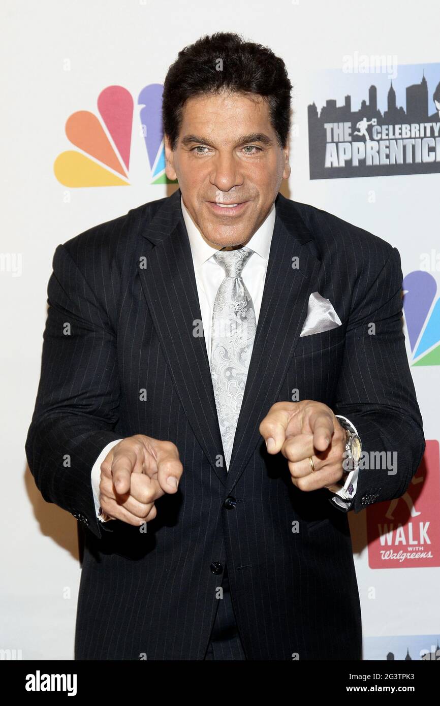 New York, NY, USA. 20 May, 2012. Lou Ferrigno at the "Celebrity ...