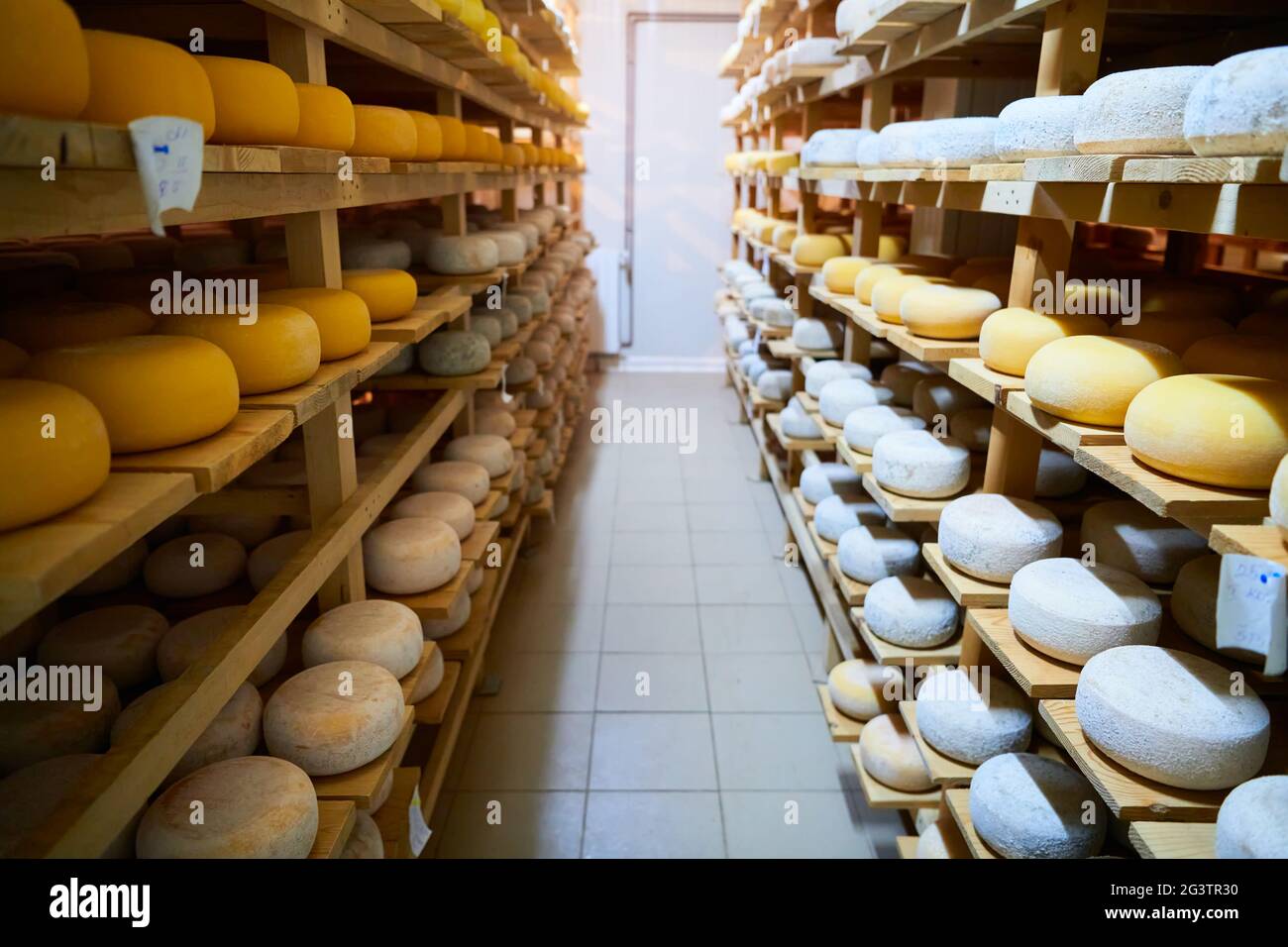 Old cheddar making hi-res stock photography and images - Alamy