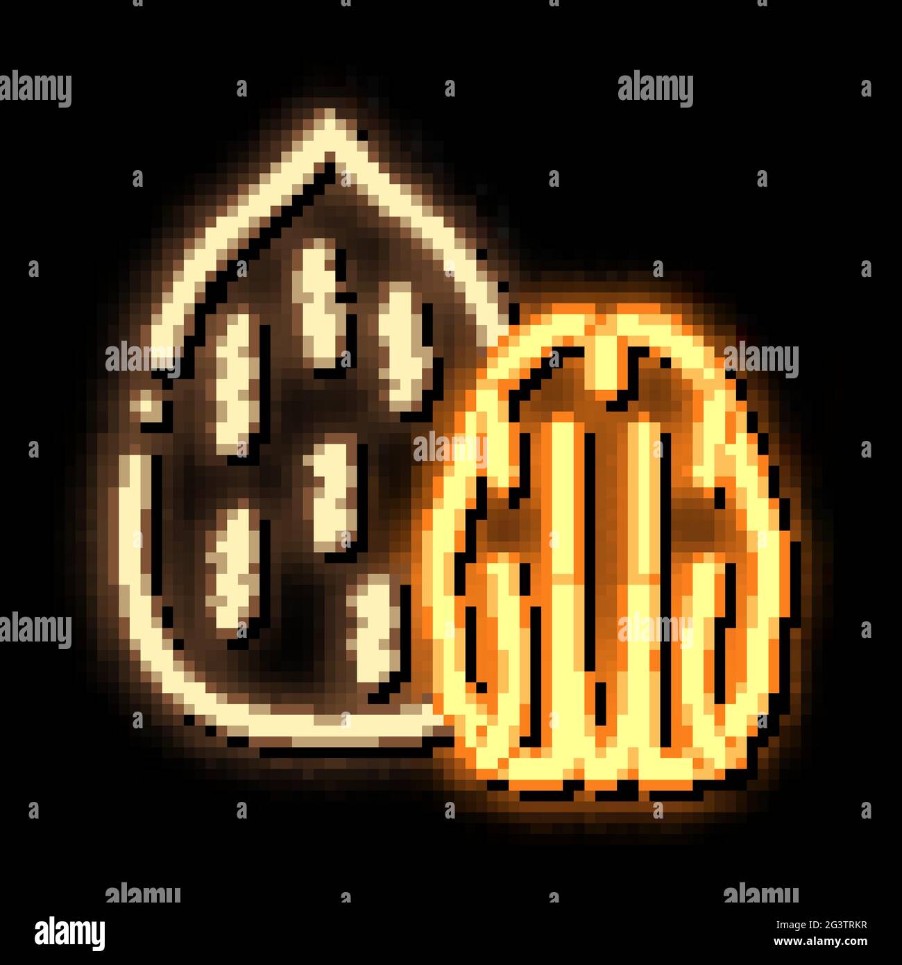 pecan nut icon vector outline illustration Stock Vector Image & Art - Alamy