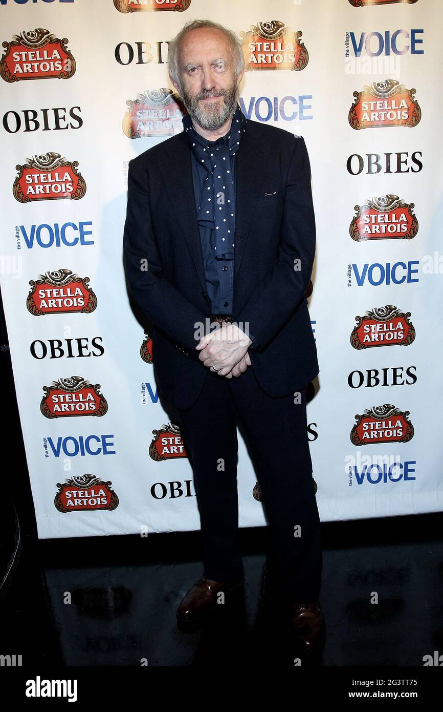 New York, NY, USA. 21 May, 2012. Jonathan Pryce at the 57th annual Obie ...