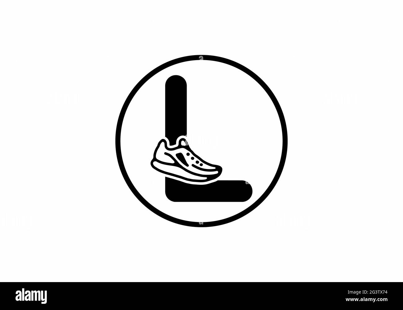 Legs letter Black and White Stock Photos & Images - Alamy