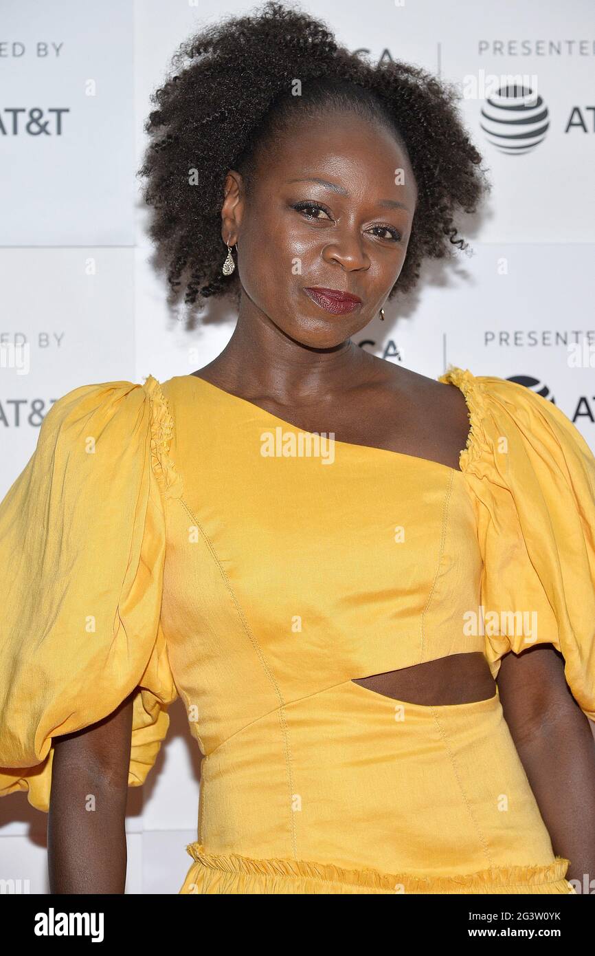 New York, USA. 17th June, 2021. Zainab Jah attends the “False Positive ...