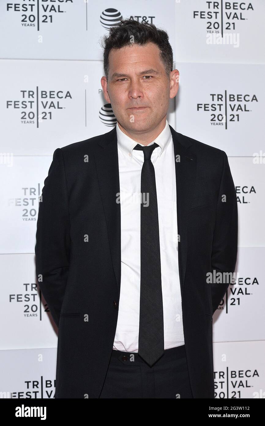 New York, USA. 17th June, 2021. Director John Lee attends the “False ...