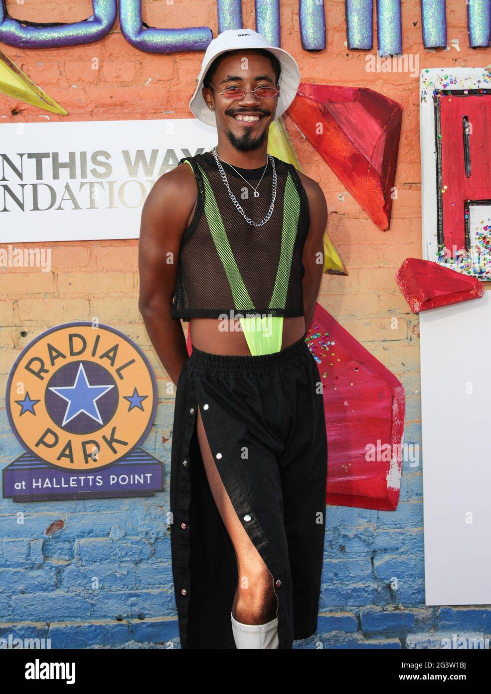 New York, NY, USA. 17th June, 2021. DeMarius R. Copes on stage for ...