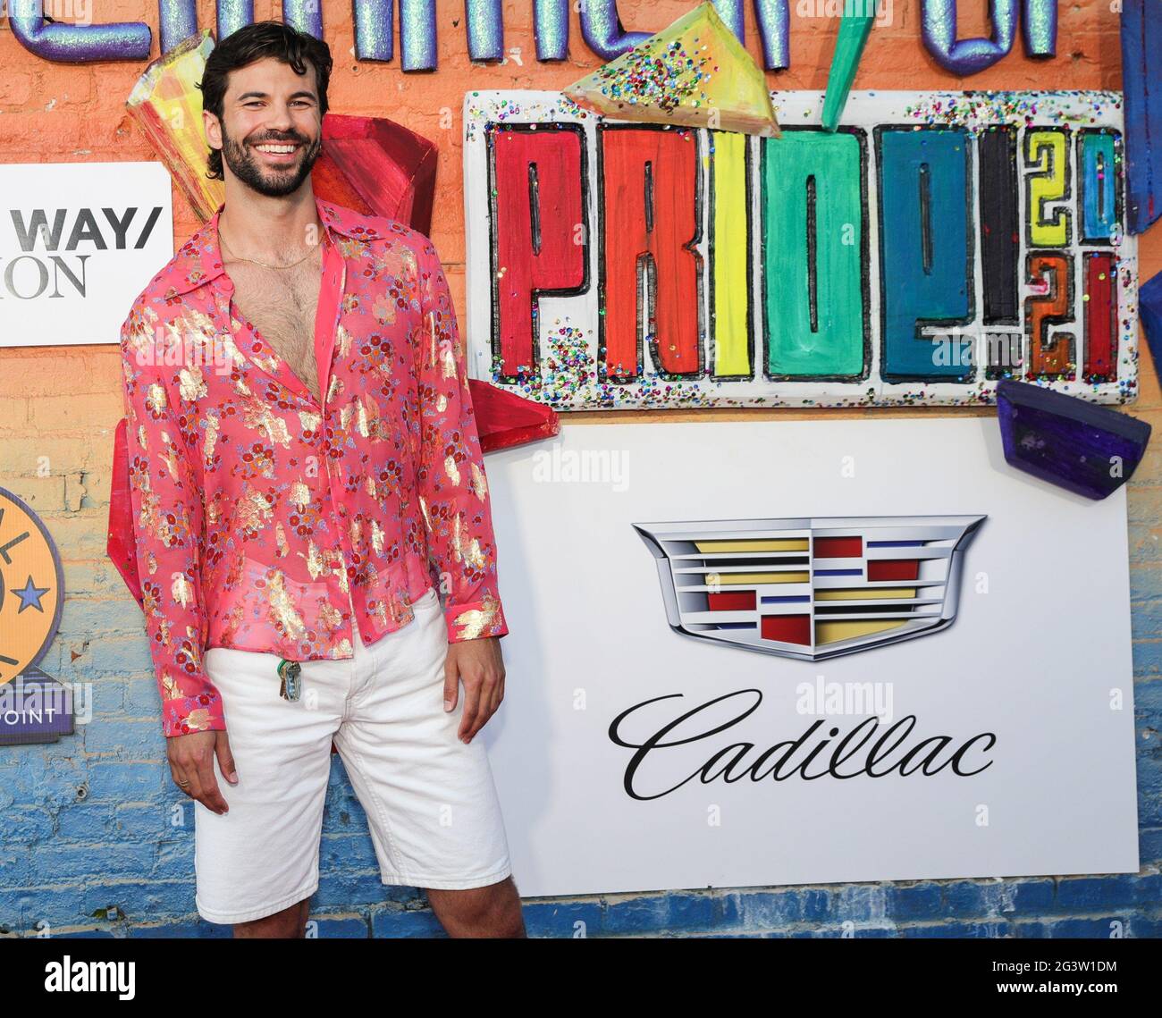 New York, NY, USA. 17th June, 2021. Mike Graceffa on stage for Playbill ...