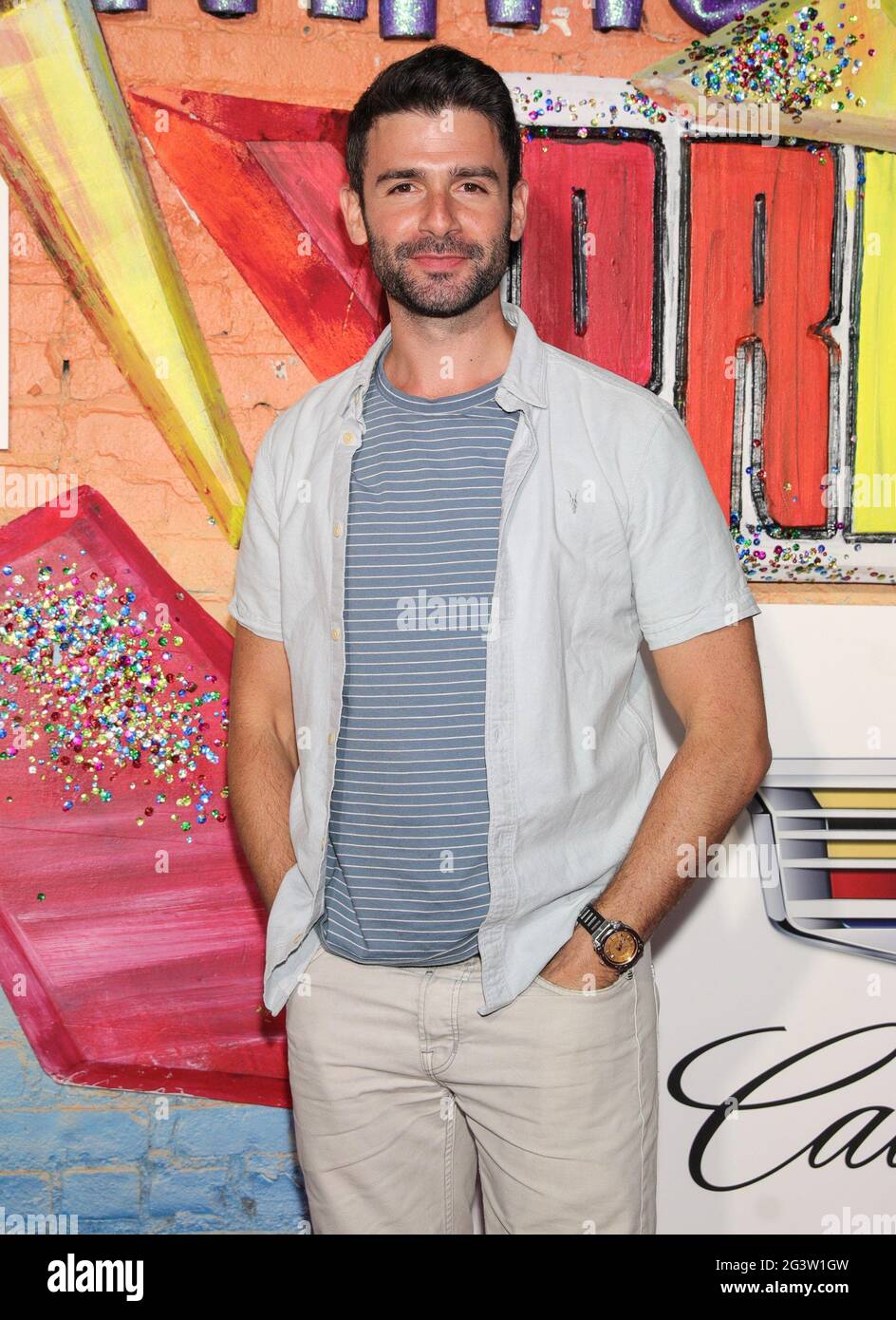 New York, NY, USA. 17th June, 2021. Adam Kantor on stage for Playbill ...