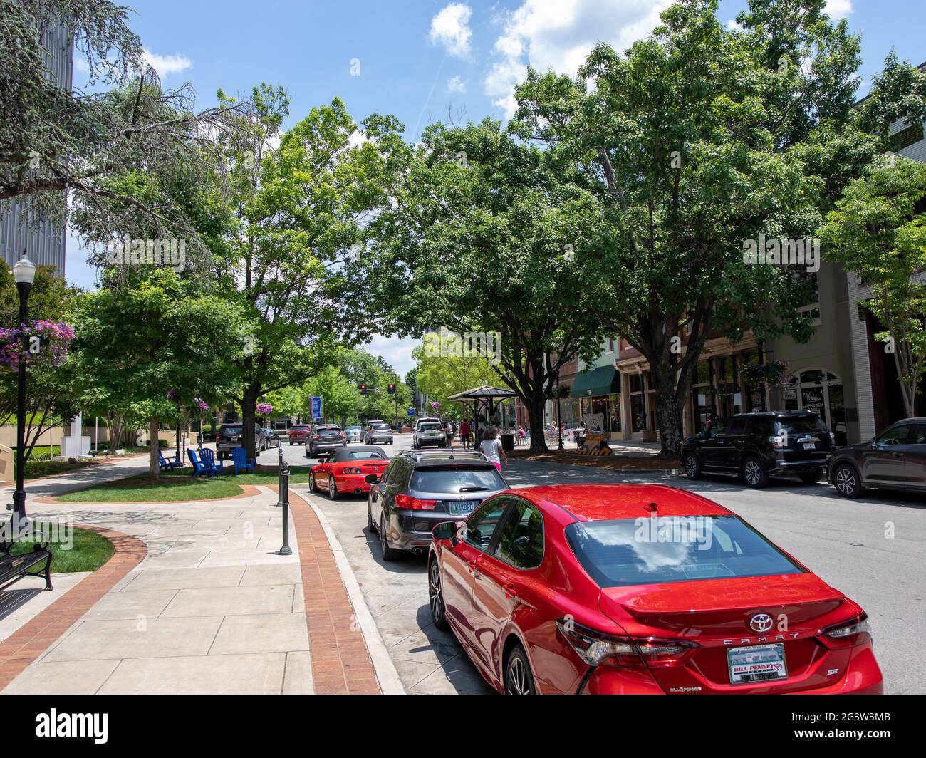 Downtown Huntsville tour Stock Photo - Alamy