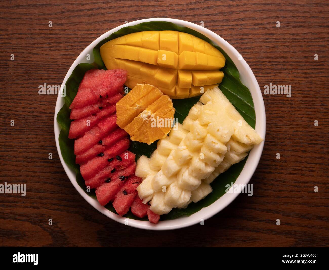 Breakfast mango fruits tropical hi-res stock photography and images - Alamy