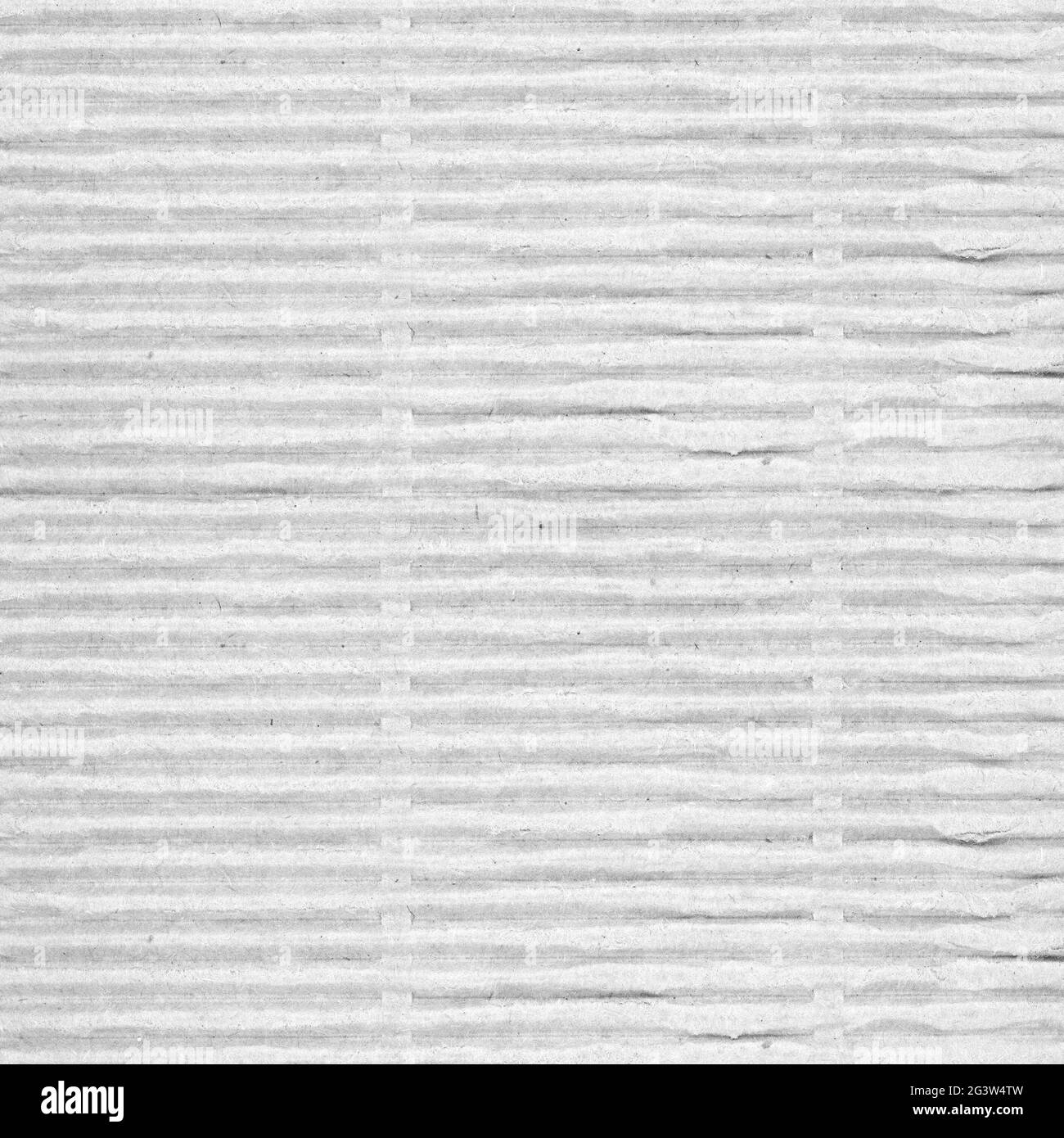 White Corrugated Cardboard Texture