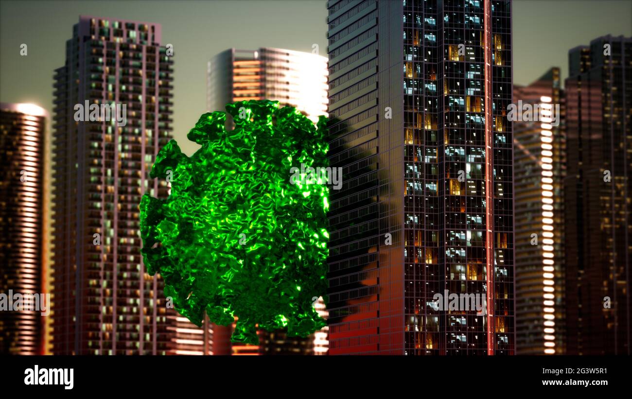 Empty city caused quarantine hi-res stock photography and images - Alamy