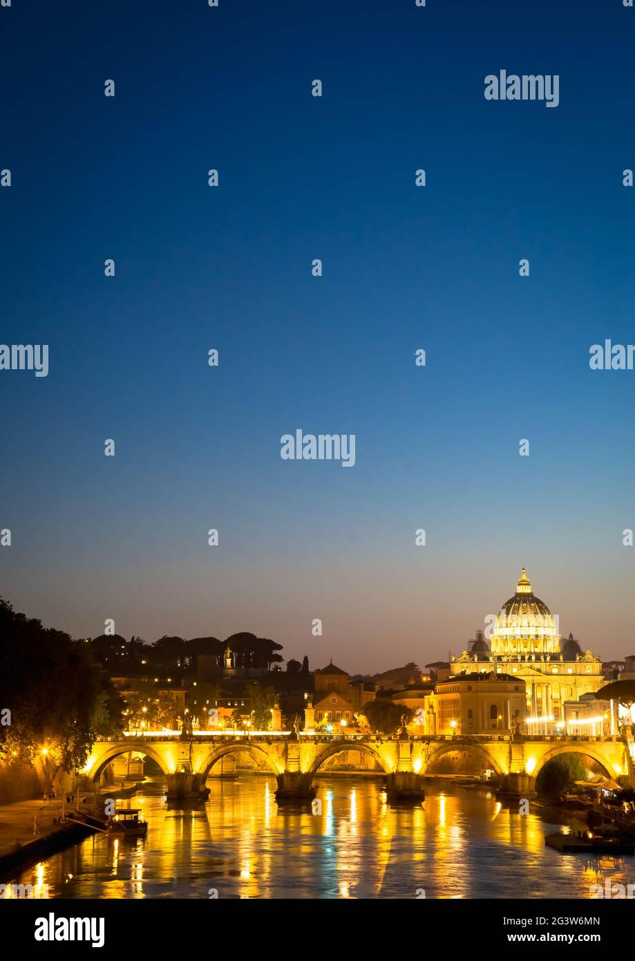 Reflection on tiber river hi-res stock photography and images - Alamy