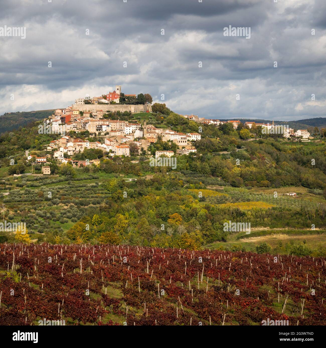 Motovun aerial hi-res stock photography and images - Alamy