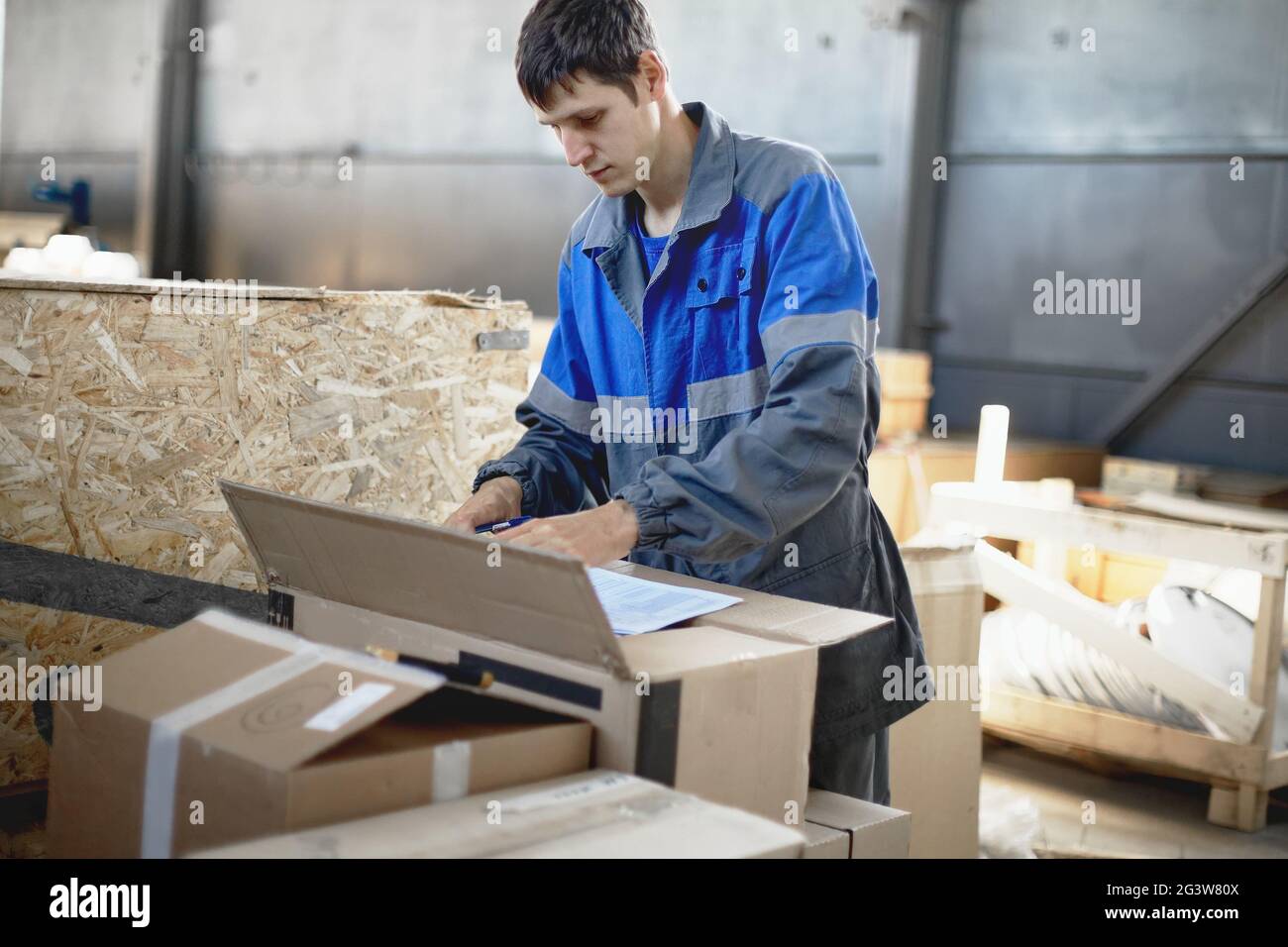 Inspect Goods High Resolution Stock Photography and Images - Alamy