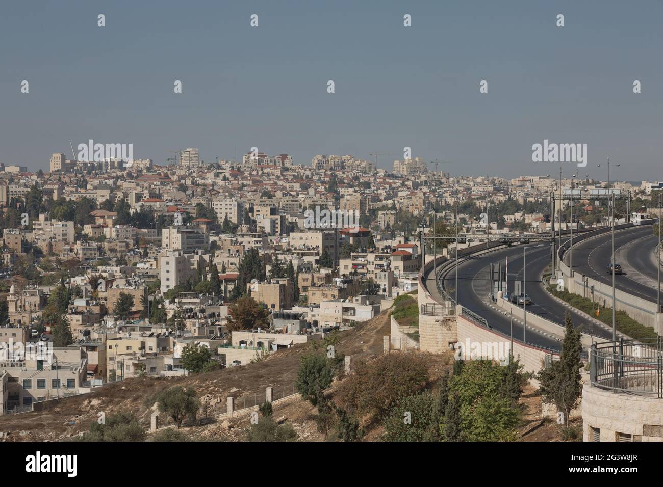 City of Jerusalem in Israel was built on the desert. It is one of the ...