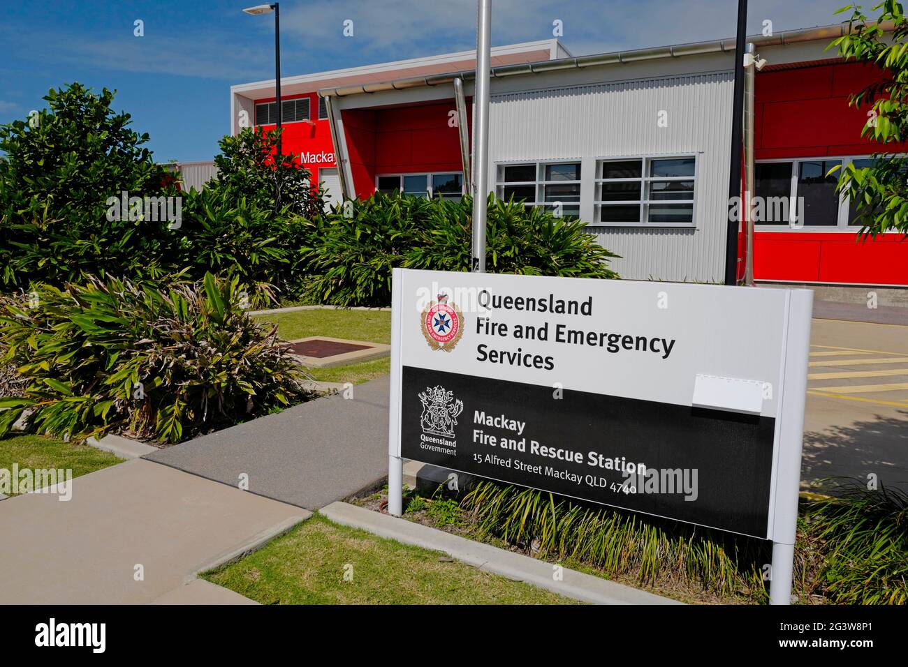 Queensland Fire and Emergency Services Mackay Fire and Rescue station ...