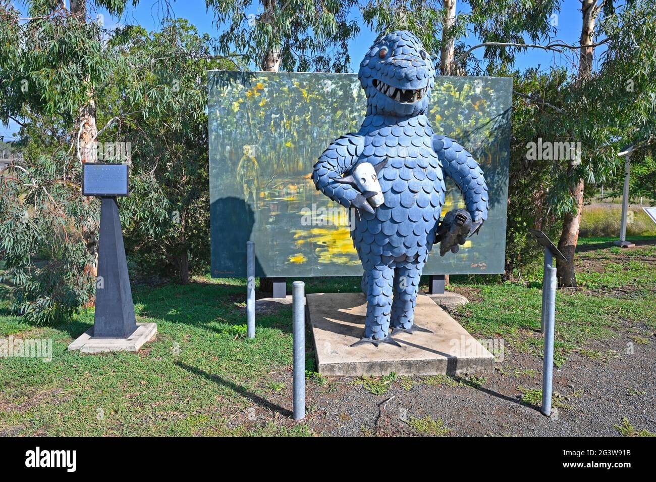 Bunyip statue hi-res stock photography and images - Alamy