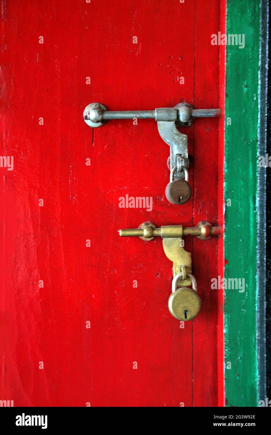 Double locked door hi-res stock photography and images - Alamy