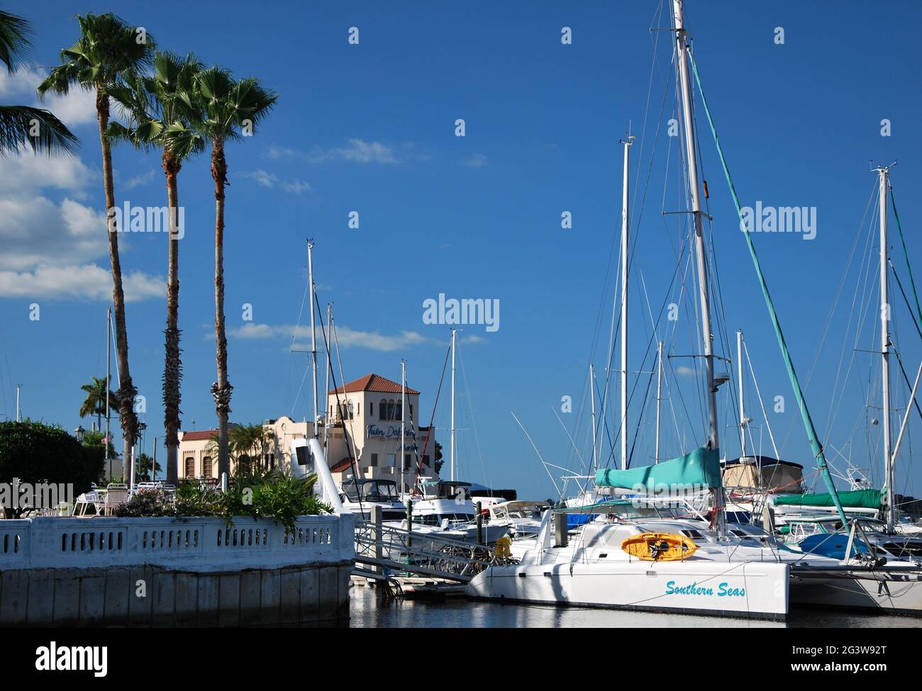 Marina am Manatee River, Bradenton, Florida Stock Photo - Alamy