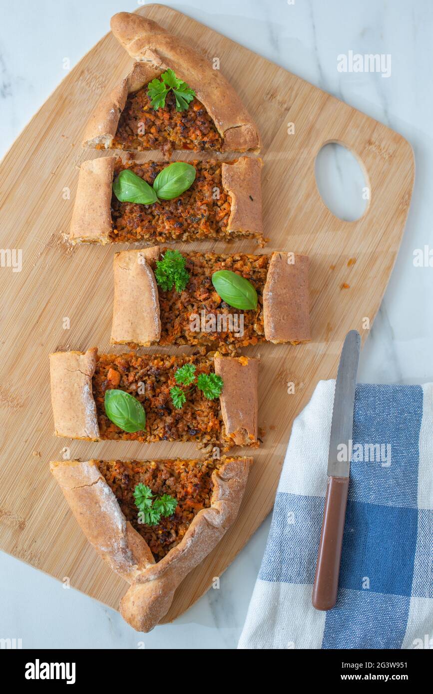 Traditional Turkish flatbreads Stock Photo - Alamy