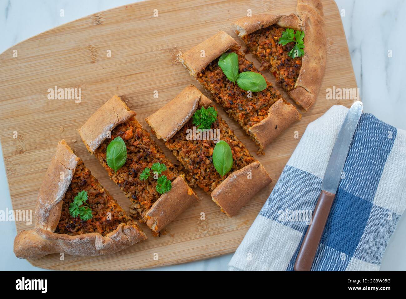 Traditional Turkish flatbreads Stock Photo - Alamy