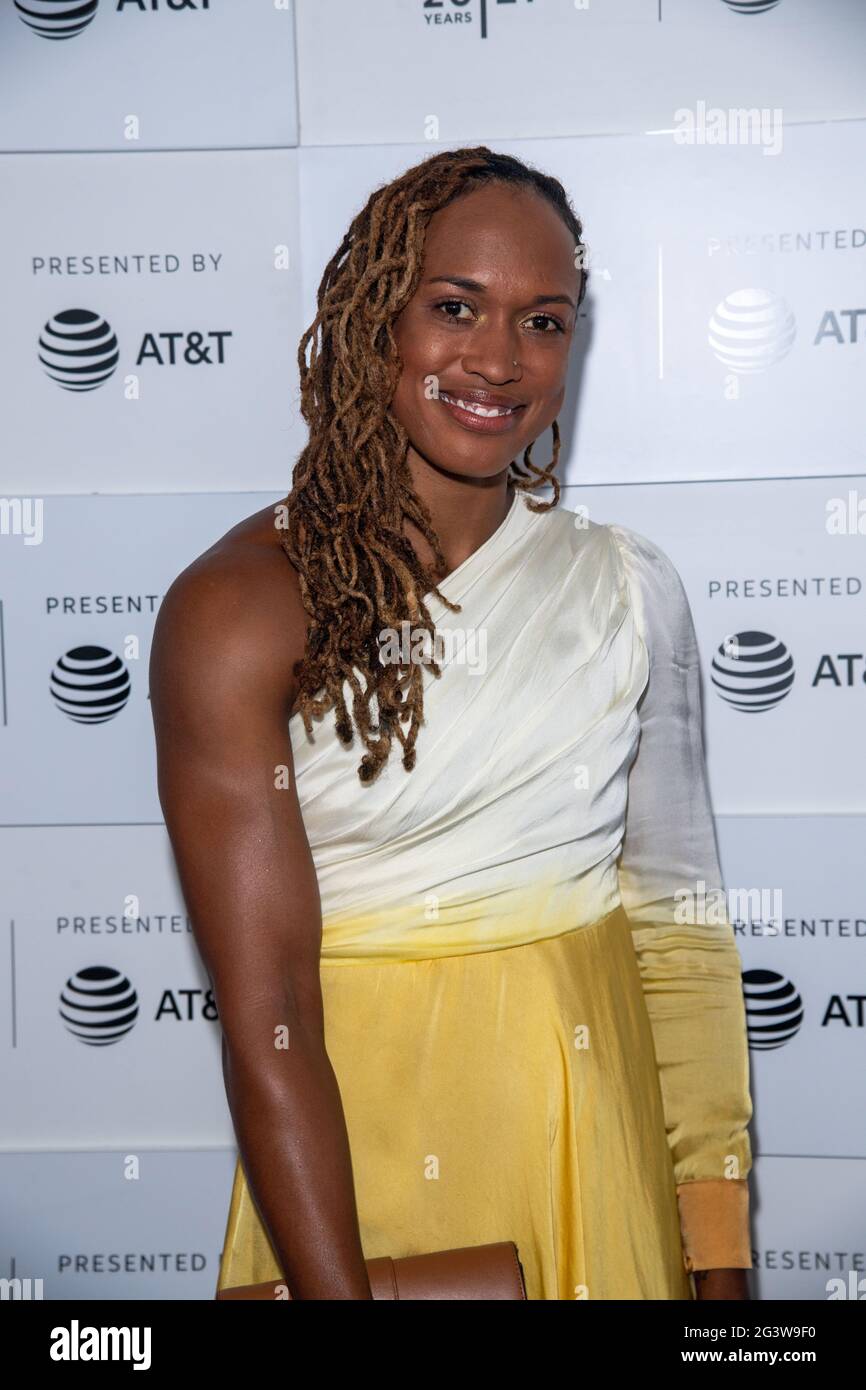 New York, United States. 17th June, 2021. Jessica McDonald attends the ...