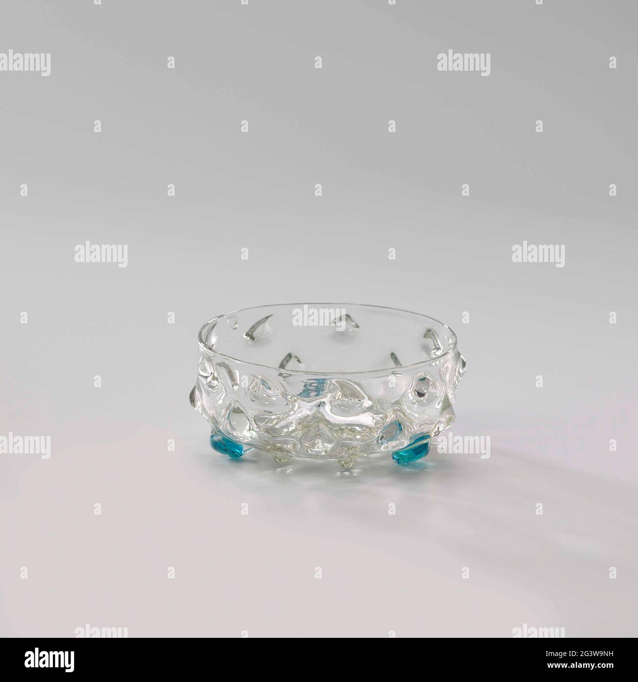 Knob cup on paws. Small knob cup with inserted bottom. Cylindrical body ...