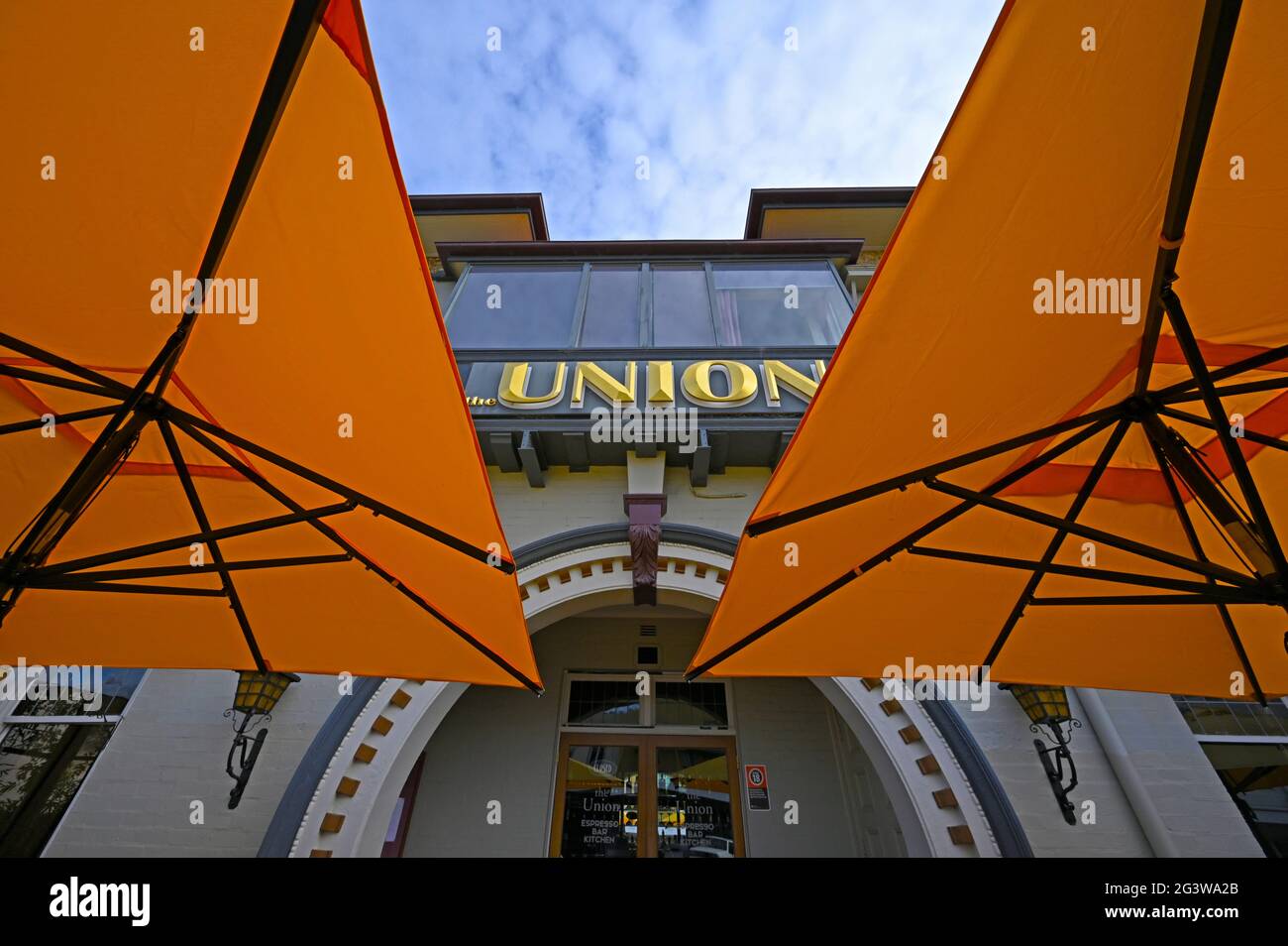 The Union expresso bar in Inverell in northern new south wales ...