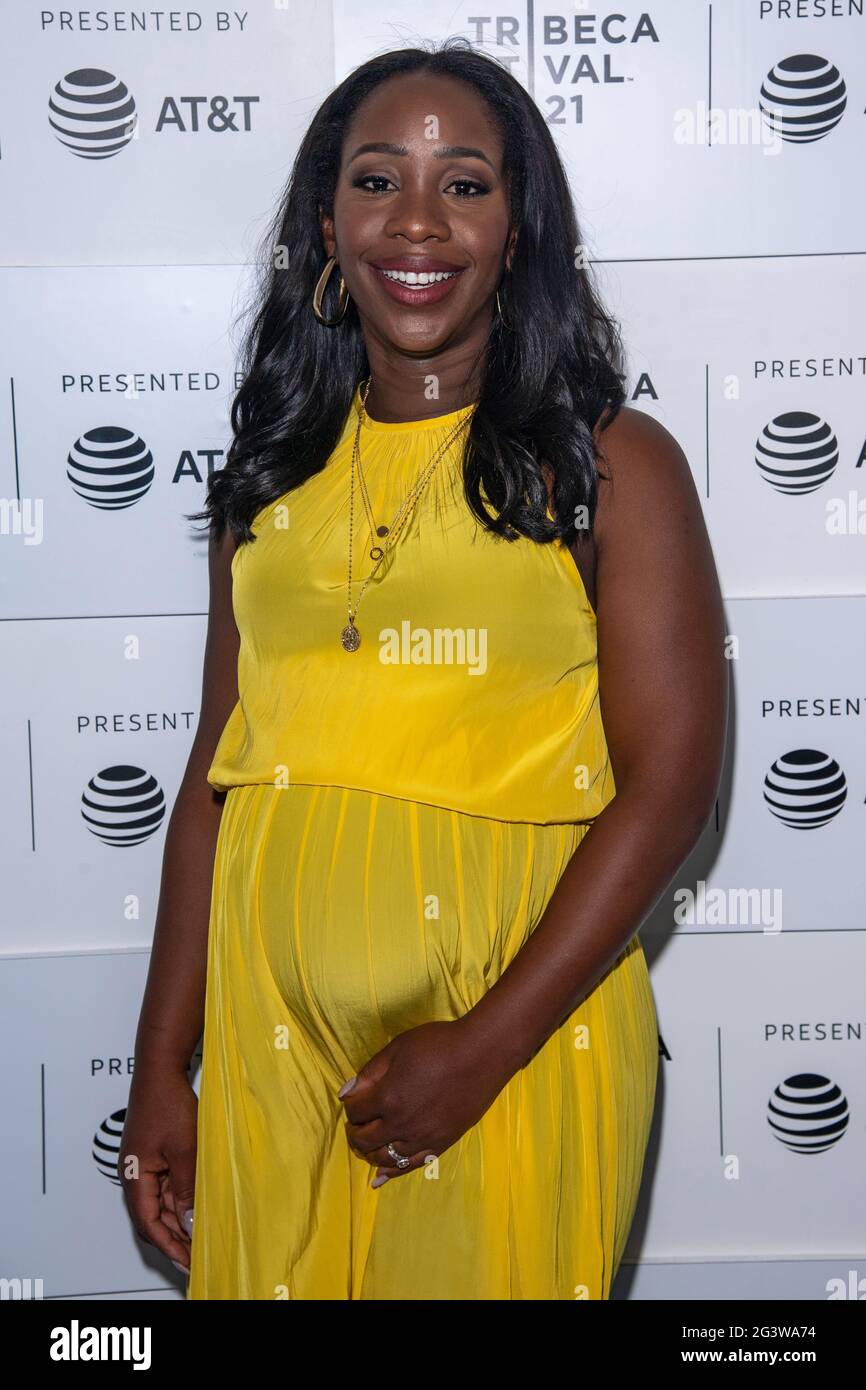 Abby Phillip Attends The Lets Fg Go Premiere During The 2021 Tribeca Festival At Battery