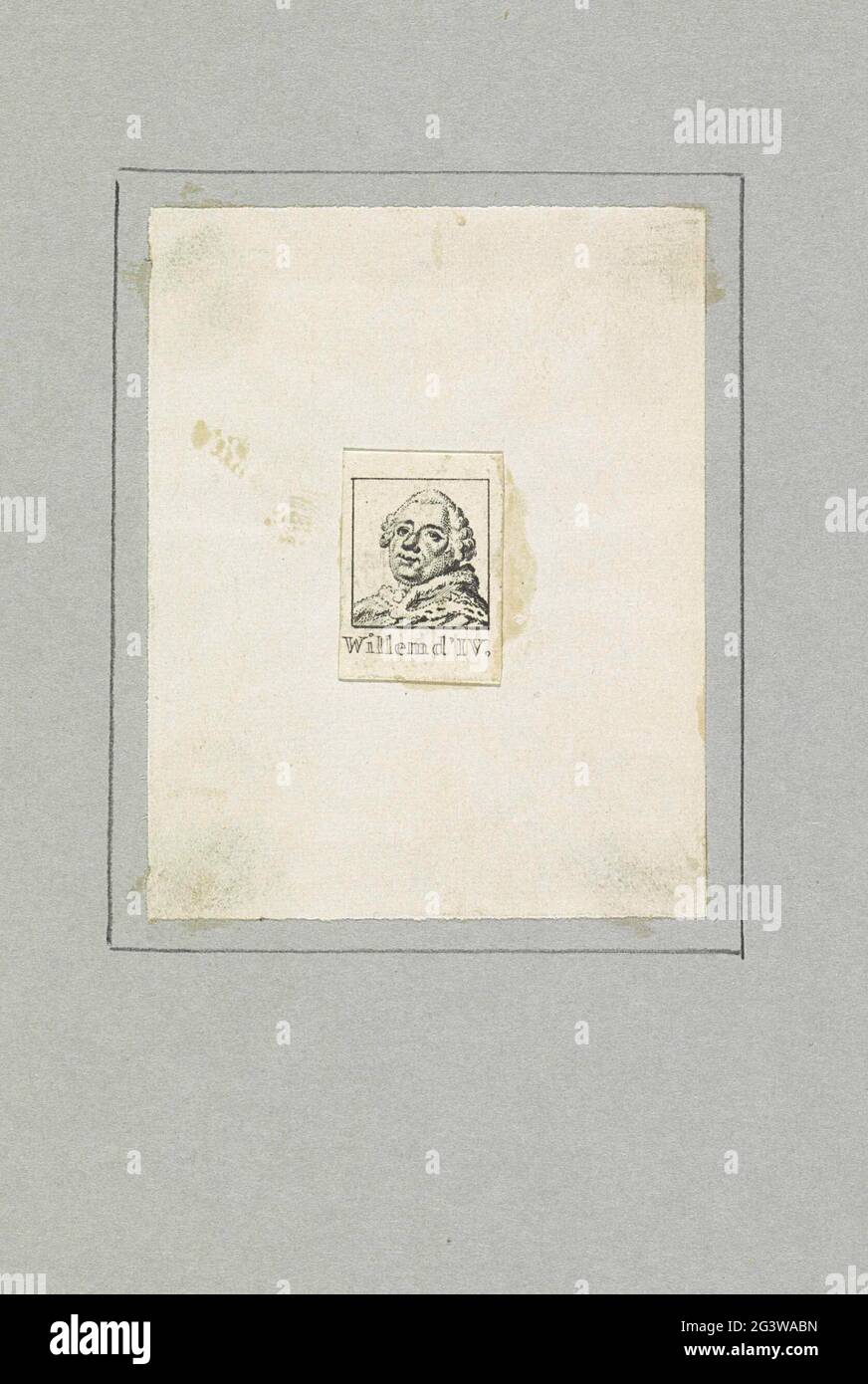 Portrait of Willem IV, Prince of Orange-Nassau. Portrait of Willem IV ...