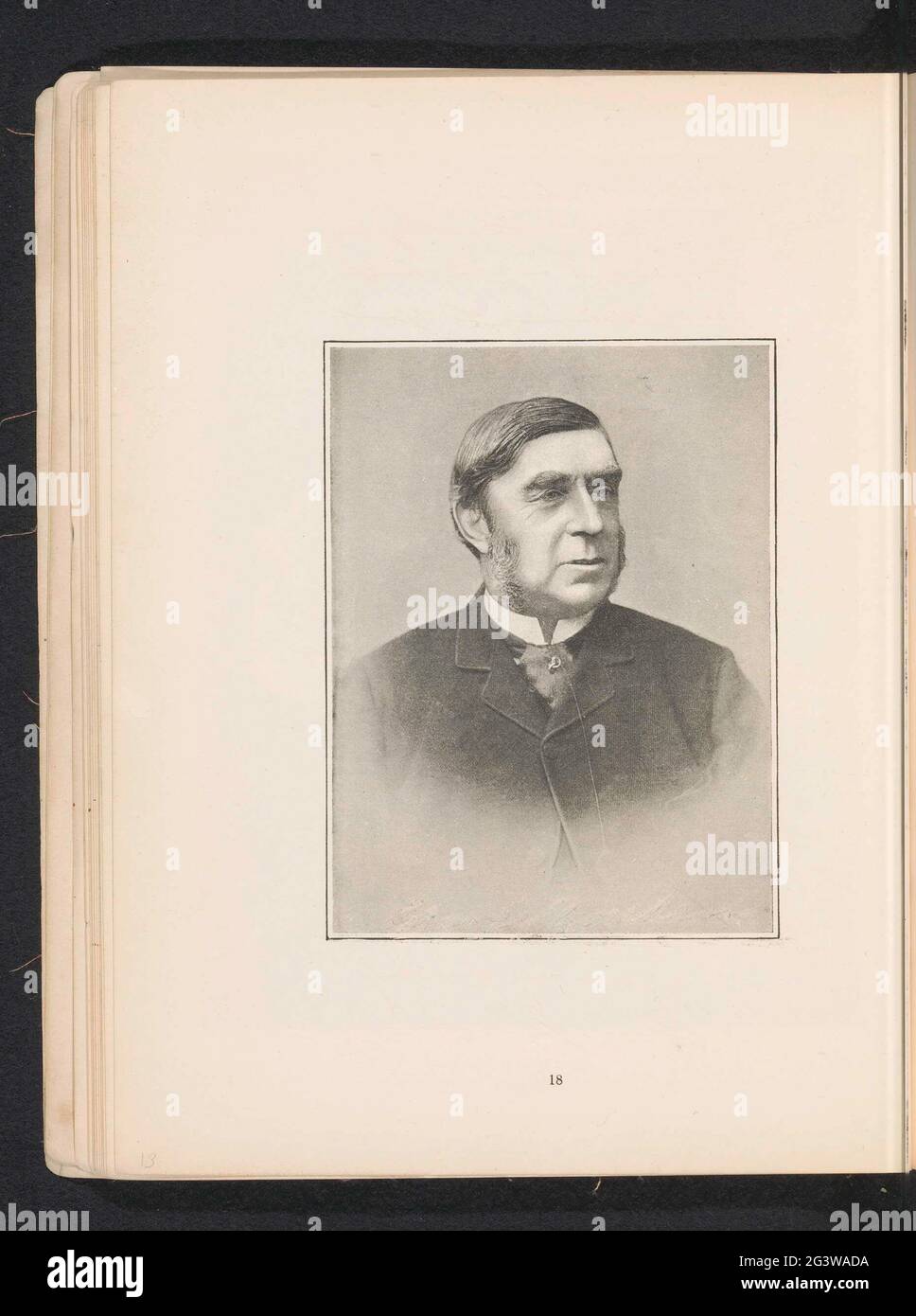 Portrait of George Goschen Stock Photo - Alamy