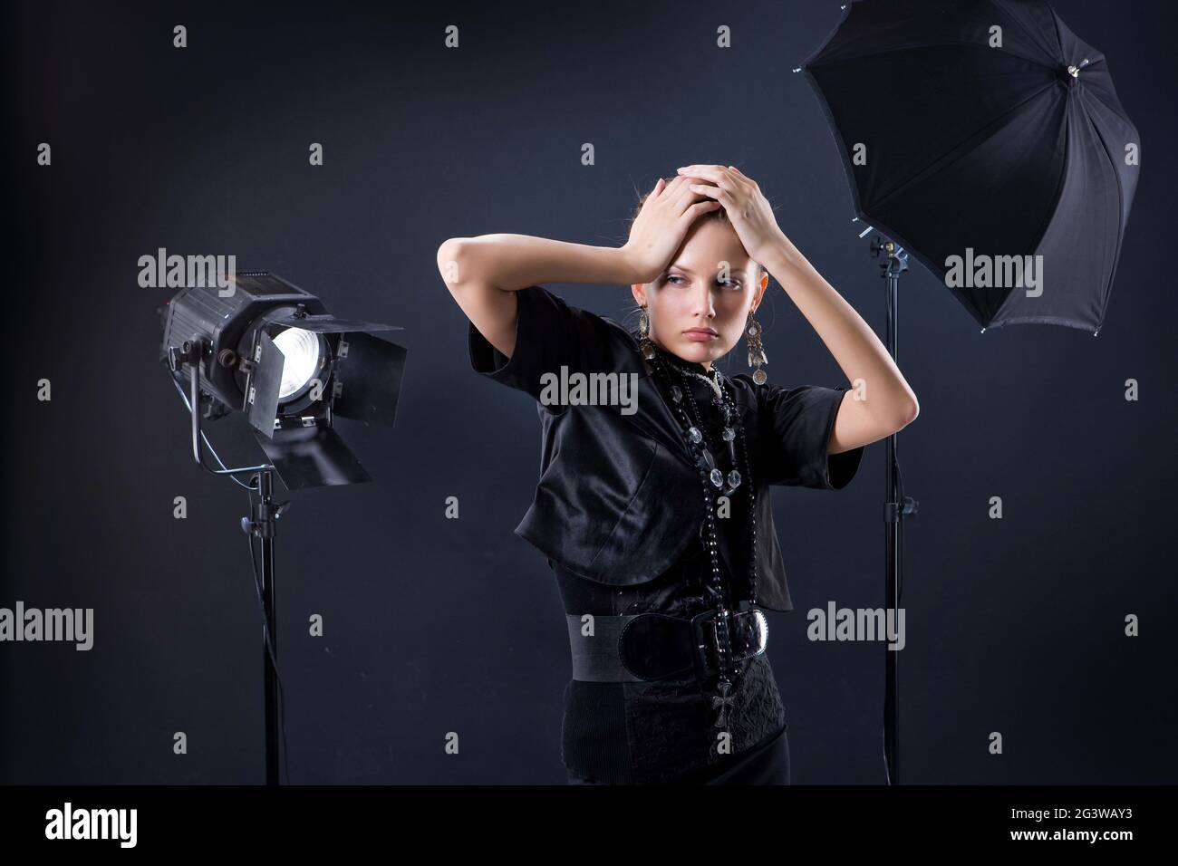 Film projector woman hi-res stock photography and images - Alamy