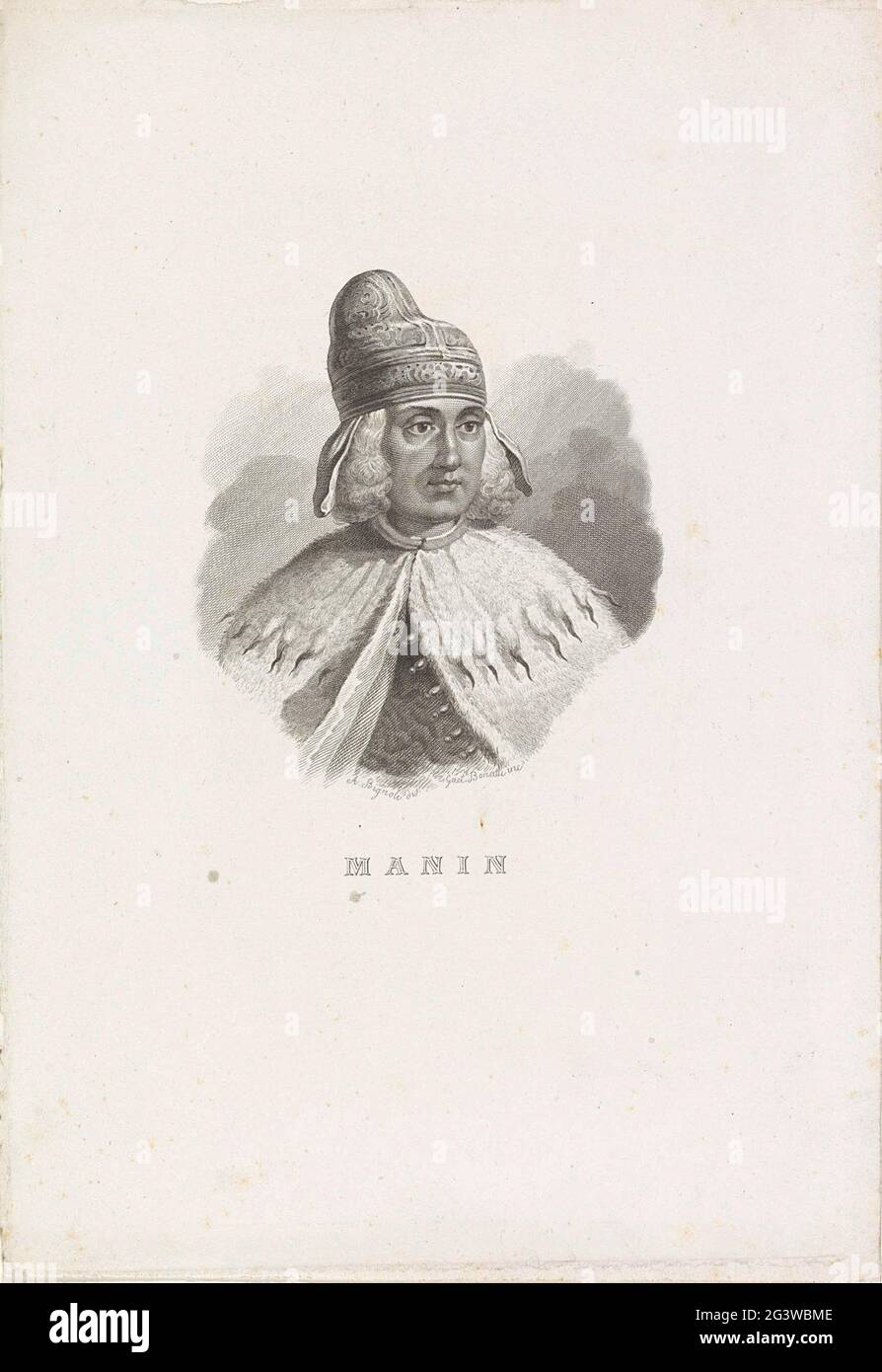 Portrait of Doge Ludovico Manin Stock Photo - Alamy