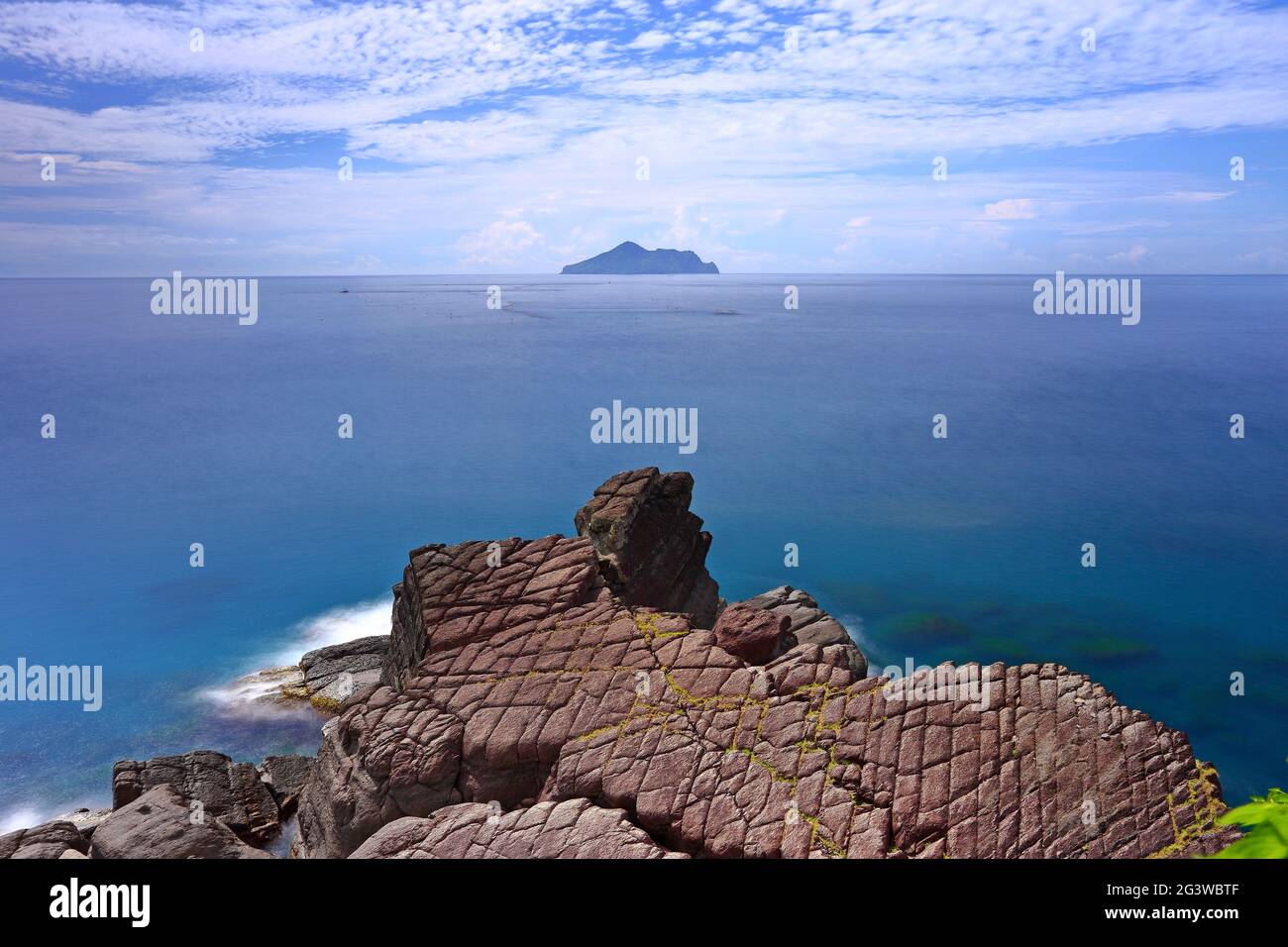 Tofu rock terrain at Northeast coast of Taiwan (New Taipei City and ...