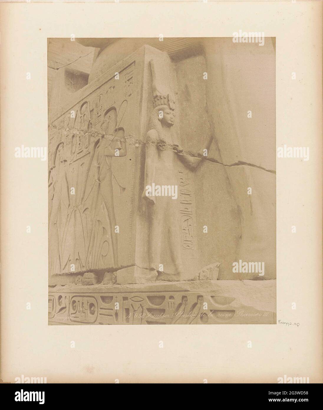 Sculpture of the Queen of Pharaoh Ramses III in Luxor; Louksor Statue ...