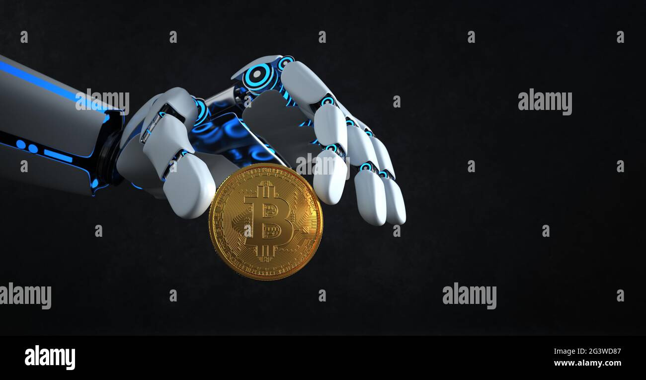 Miner robot hi-res stock photography and images - Alamy