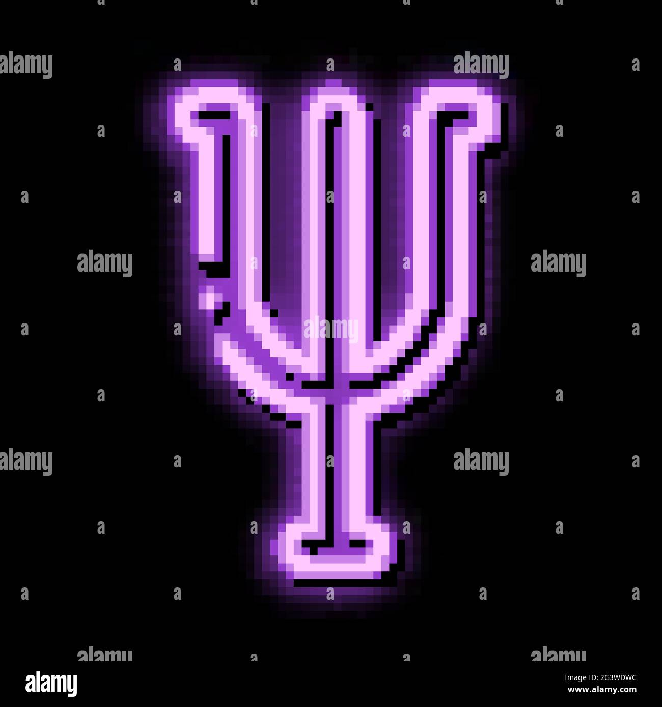 psychology sign neon glow icon illustration Stock Vector Image & Art ...