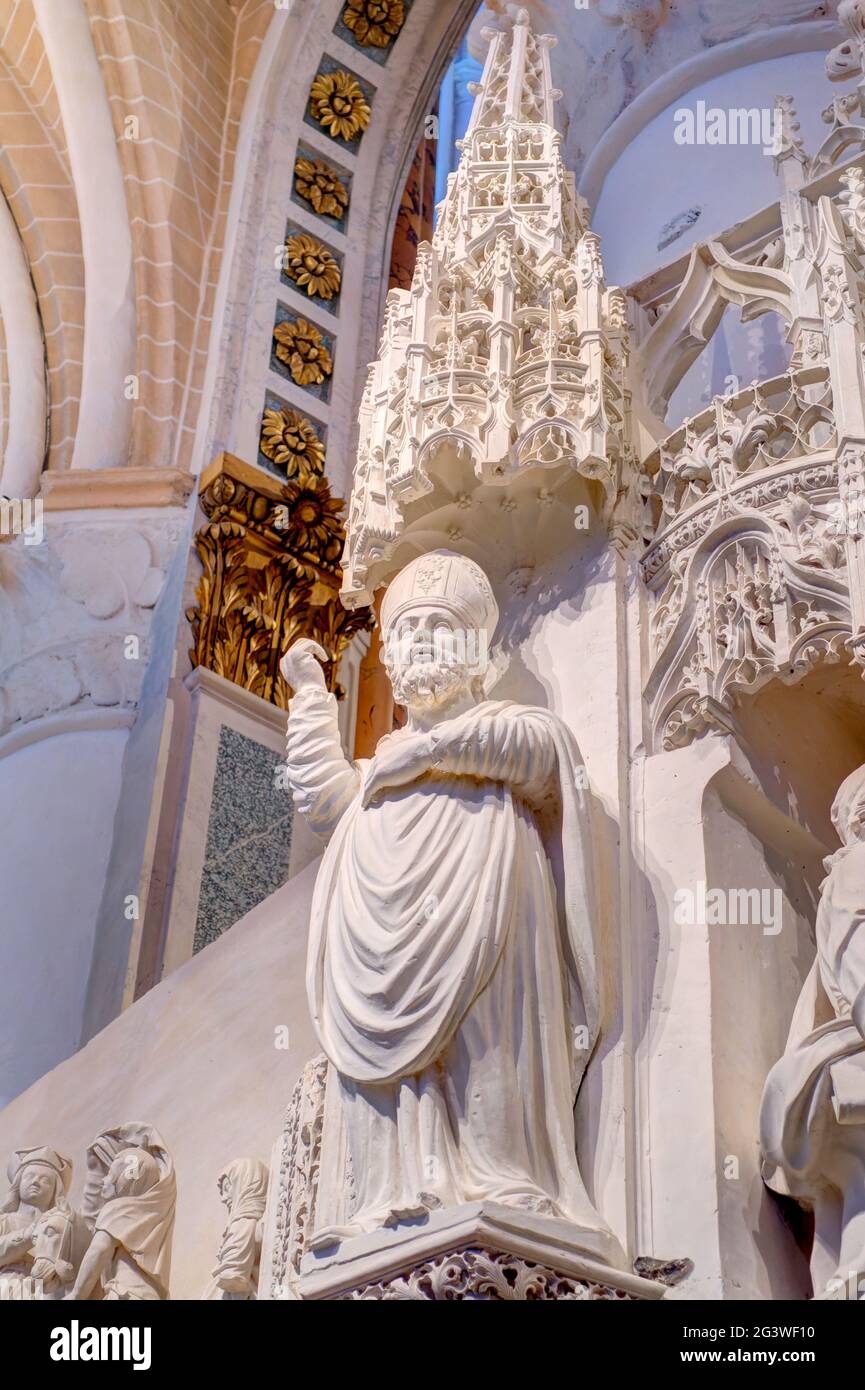 Chartres Cathedral Altar Chartres France High Resolution Stock ...