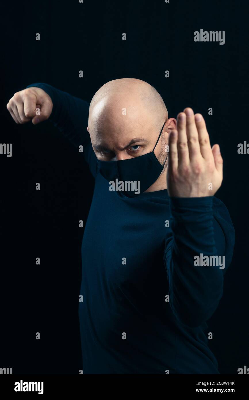 Bald mask hi-res stock photography and images - Alamy