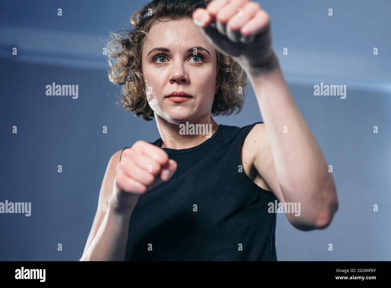 Taekwondo female hi-res stock photography and images - Alamy