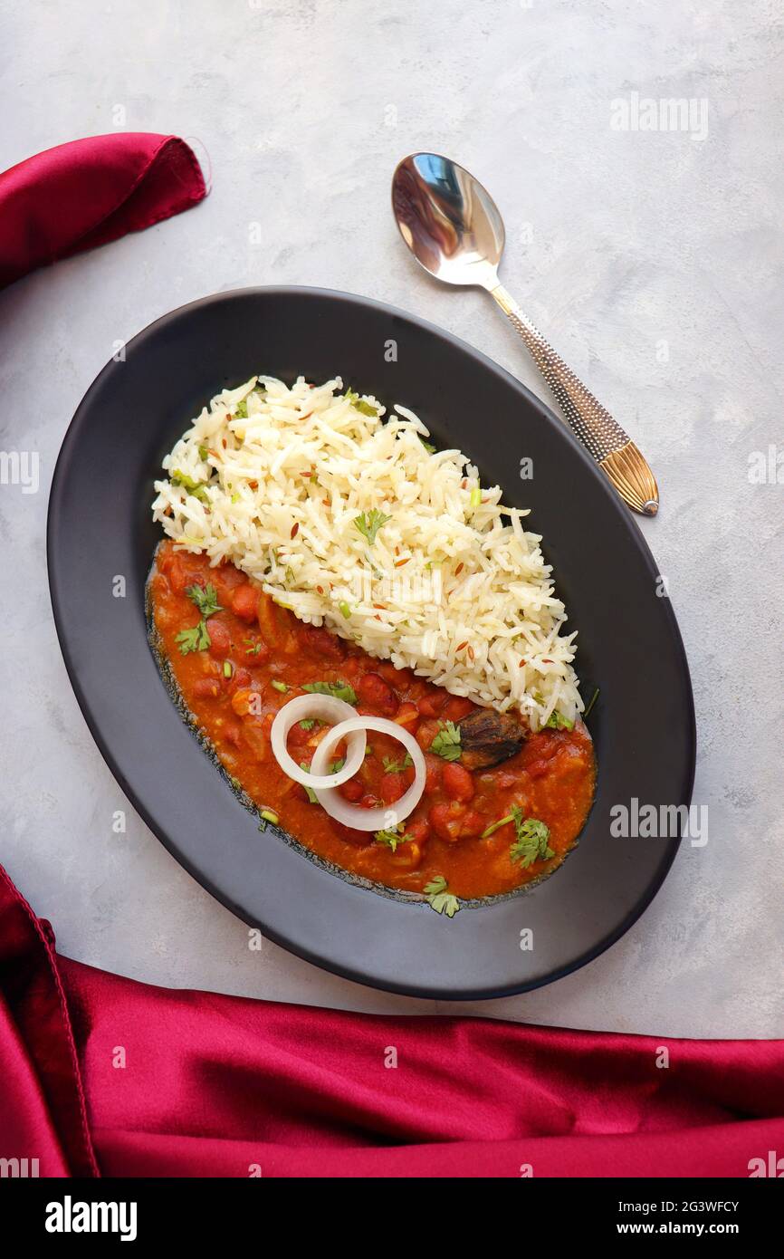 Rajma Chawal is a popular North Indian Food. Rajma is a socked Red ...