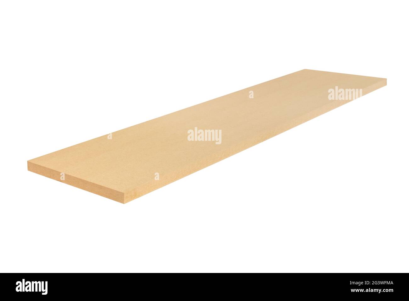 Wooden thermal insulation board isolated on a white background ...