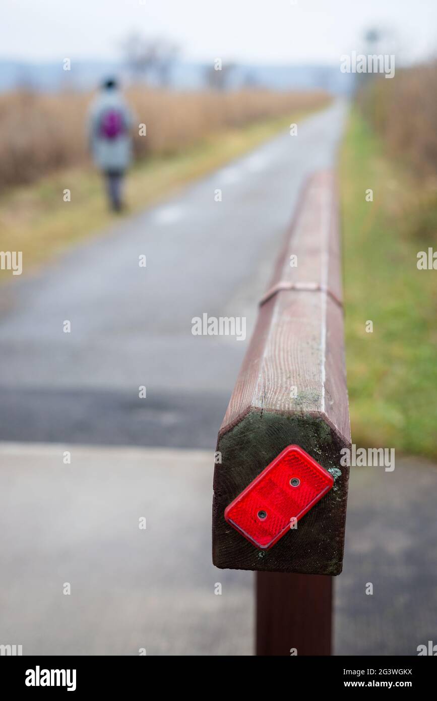 Woman on a path hi-res stock photography and images - Alamy