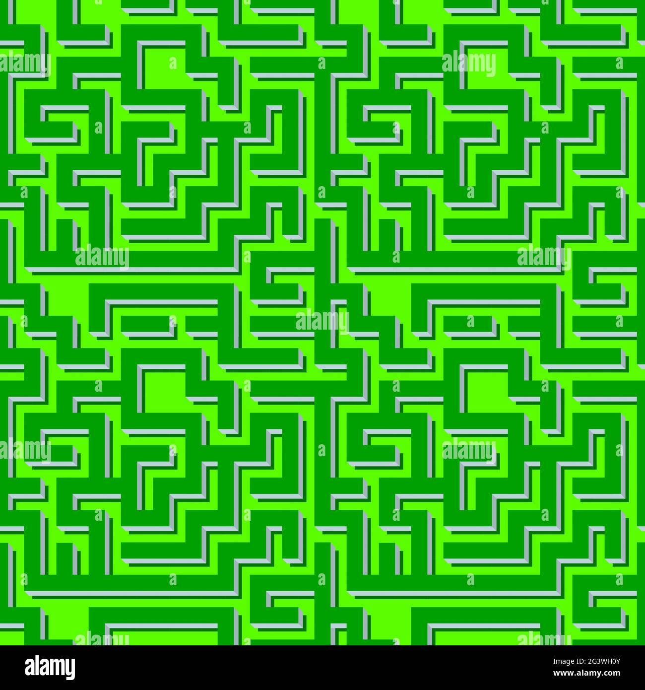 Labyrinth vector rectangle shape. Maze game illustration. Abstract ...