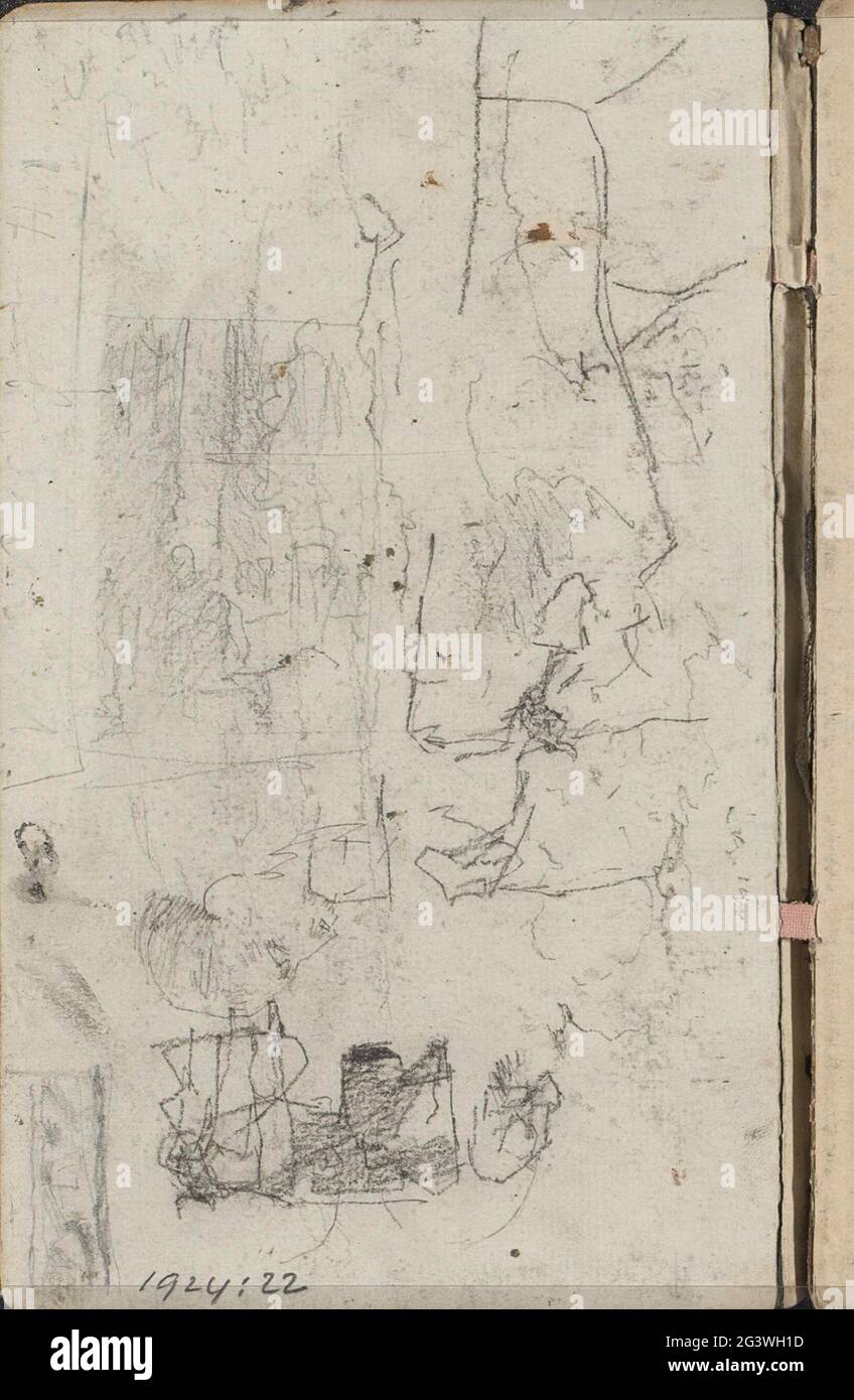 Study magazine, including cows and figures. Page 1, Front cover, from a ...