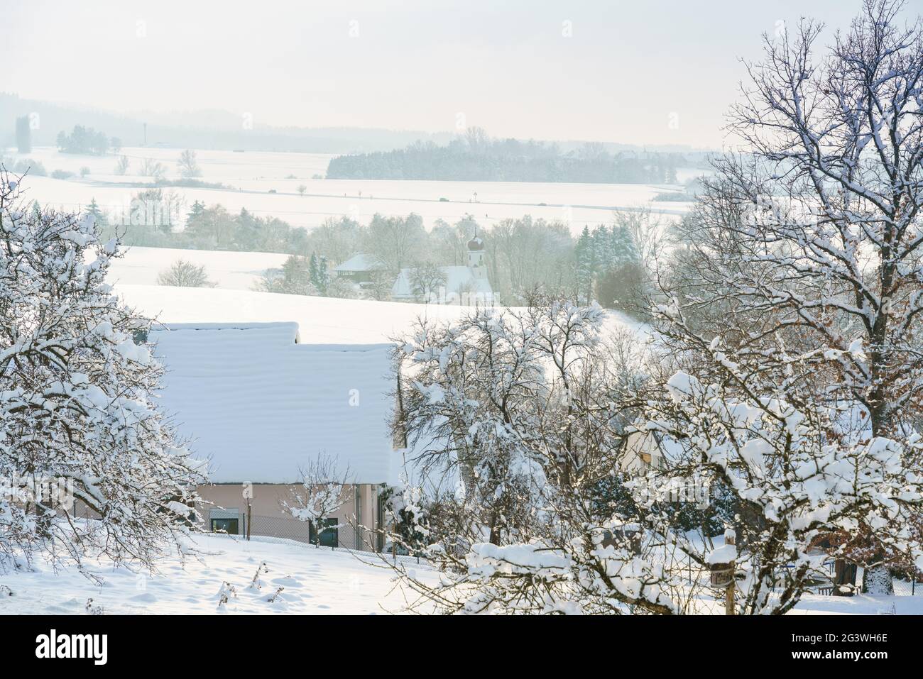 Typical winter scenery hi-res stock photography and images - Alamy