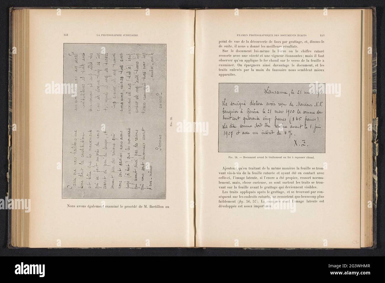 Handwritten letter with issued text Stock Photo - Alamy