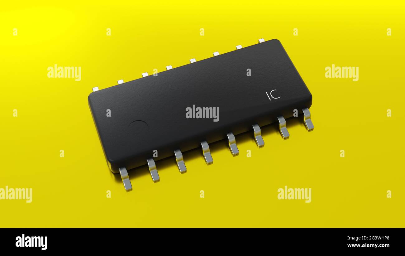 Integrated circuit illustration hi-res stock photography and images - Alamy