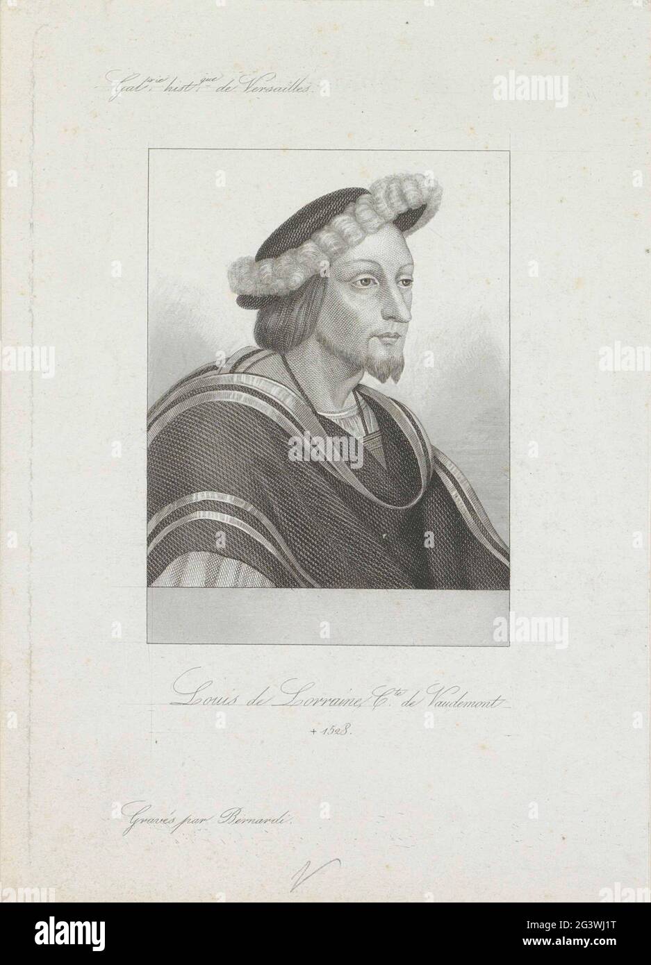 Portrait of Louis Van Lorraine, Count of Vaudémont; Historical gallery ...