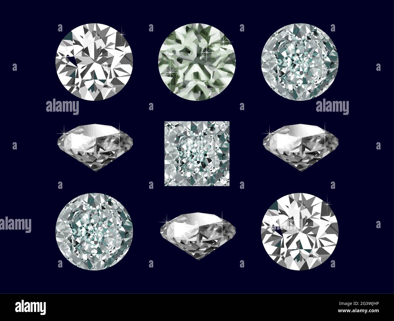 Jewel outline Stock Vector Images - Alamy